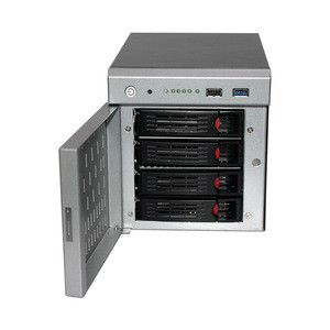 Buy Nas 4trays Storage Network Chassis With Door Drive Server Case from ...