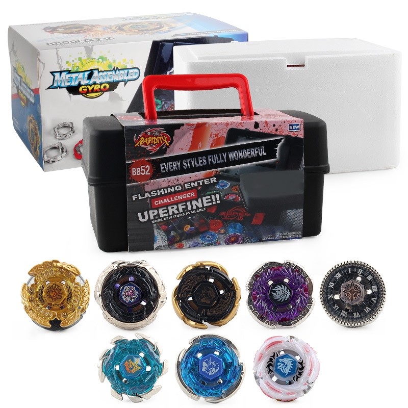 Buy Original Metal Battle Beyblades Toys Set Bayblade Burst Spinning ...