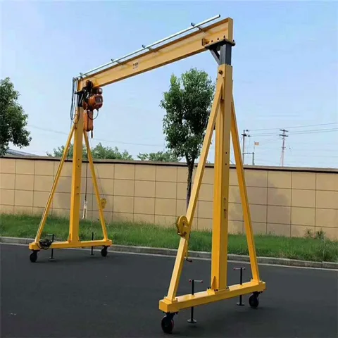 Buy Outdoor A Frame Drawing Gantry Crane Small Workshop Mobile Shipyard ...