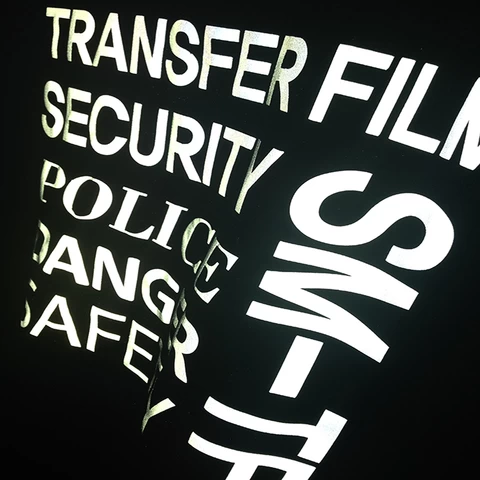 Buy Pet Printing Reflective Logos For Heat Transfer from Guangzhou Batu ...