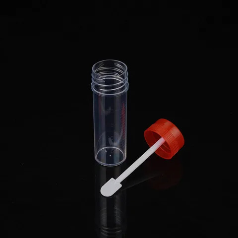 Buy Plastic Disposable Patient Test Sample Cup Collector 25ml Stool ...