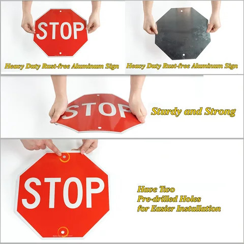 Buy Portable Aluminium Traffic Signs Board Detour Arrow Reflective Road ...