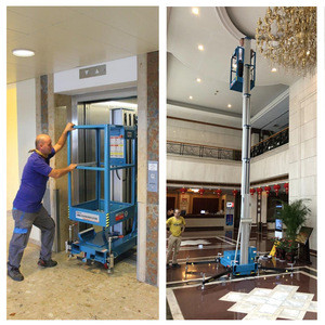 Buy Push Around Type Platform Lift Vertical Platform Lift Aerial Work ...