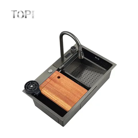 Buy Rectangular 304 Bowl Undermount Stainless Steel Apron Farmhouse ...