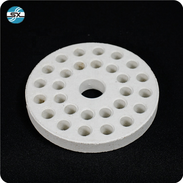 Buy Refractory Ceramic Disc Parts Mullite Ceramic Insulator from Yixing ...