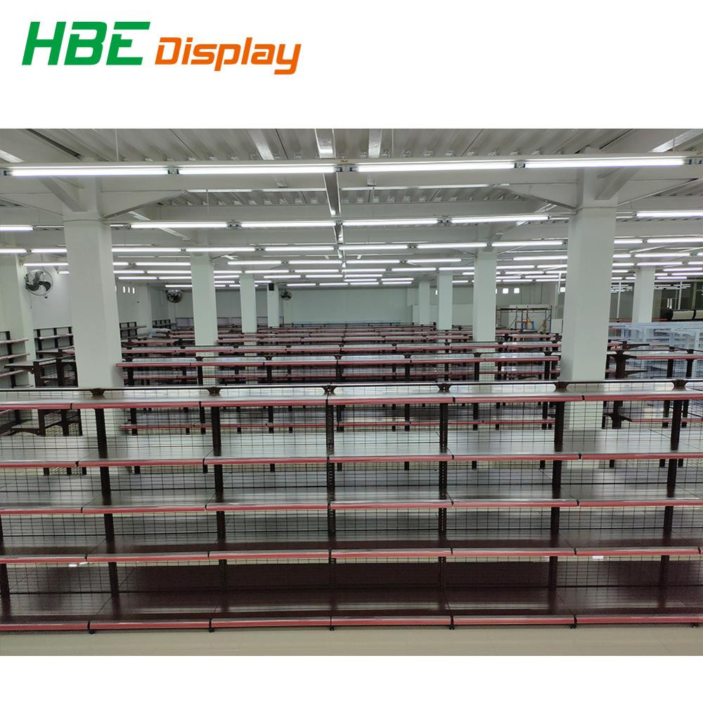 Buy Retail Supermarket Store Steel Display Metal Wire Mesh Back Net ...