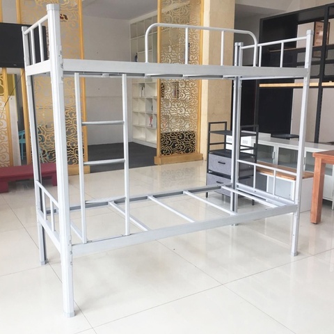 Buy School Furniture Dormitory Metal Frame Military Bed Iron Dorm Bunk ...