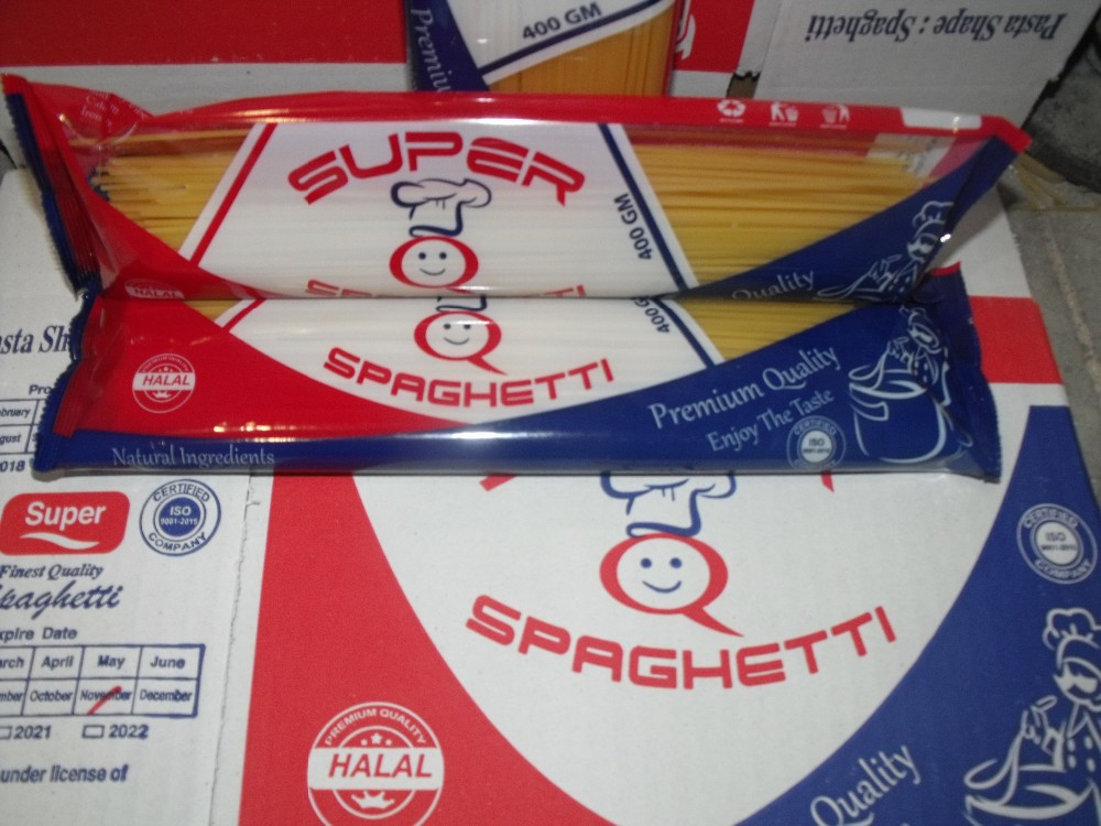 Buy Spaghetti Dry Pasta 400 G Hard Wheat Super Q Brand Pasta Made In ...
