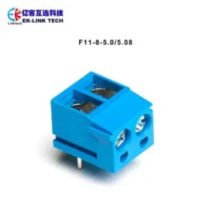 Buy Spring Type Pcb Screw Terminal Block 5.0/5.08mm Pitch F11-8-5.0 ...