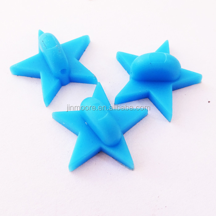 Buy Star Shaped Rubber Pvc Pin Back Plastic Pin Lock from Shenzhen ...