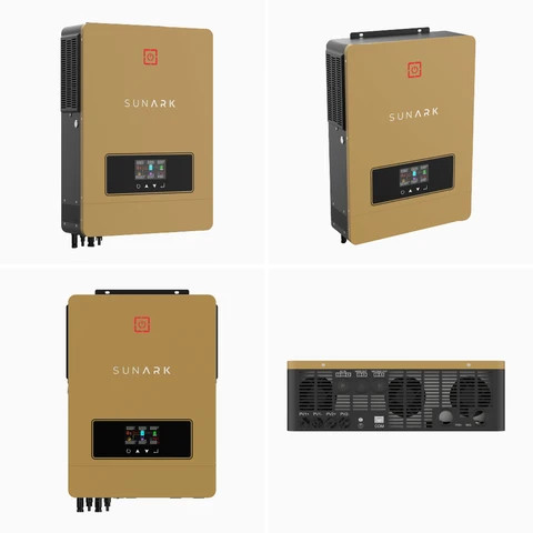 Buy Sunark Solar Hybrid On Grid Inverter 220v 10kva 8kva 48v Pure Sine Wave Inverter from SunArk ...