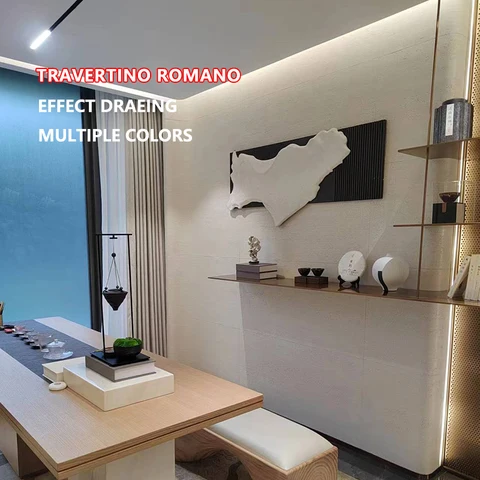 Buy Travertine Soft Stone Mcm Flexible Stone For Wall Decorate Cladding ...