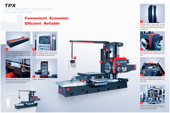 Buy Advanced Universal Boring Machine, Dimension(l*w*h) 7030*4665 ...