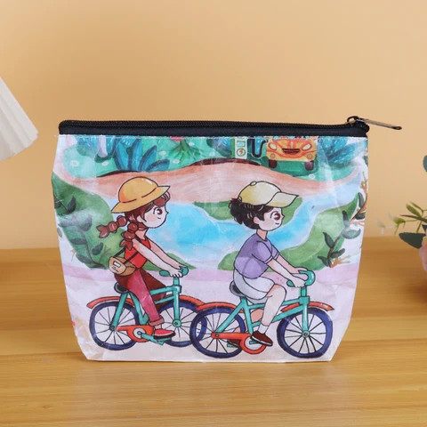 Buy Untearable Waterproof Tyvek Bag With Zipper Custom Design Tyvek ...