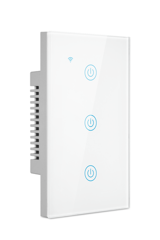 Buy Us Standard Wifi Control Switch Sensor Light Switch 240 V 3 Gang 1 ...