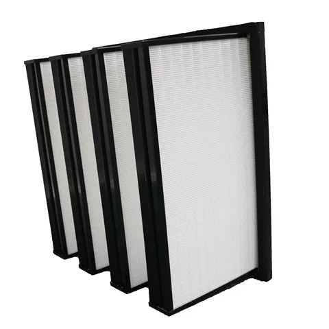 Buy V-cell Hepa Air Filter Box Abs Frame Mini Pleat V-bank Hepa H13 H14 ...