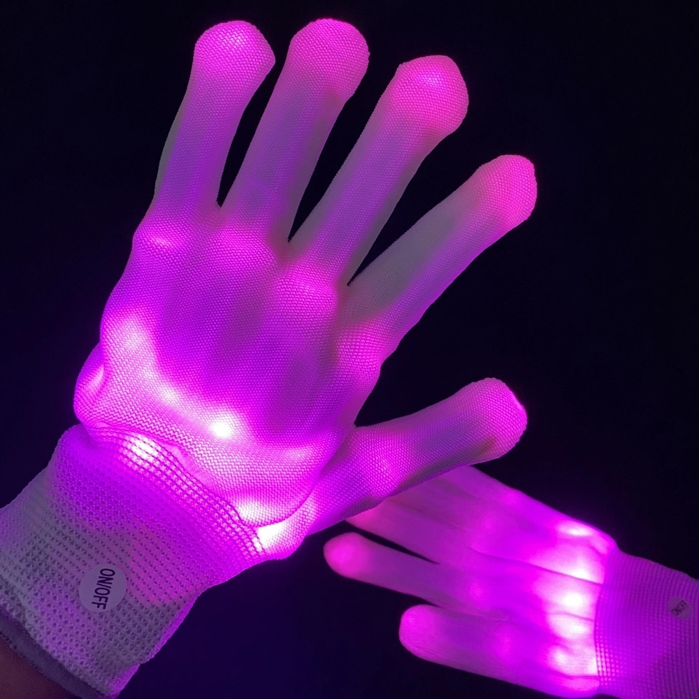 Buy Wholesale Rave Light Flashing Finger Lighting Glow Mittens Led Glow ...