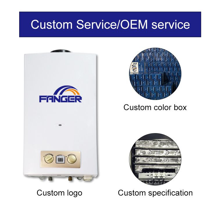Buy 8l Tankless Instant Gas Geyser from Guangxi Fanger Appliance ...