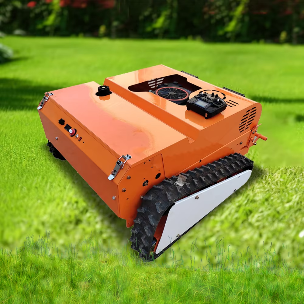 Buy Hot Selling Track Type Lawn Mower For Weeding 360 Degree Rotating ...