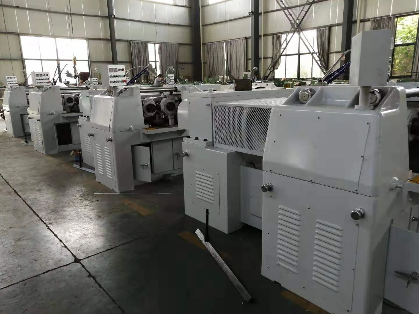 Buy Knurling Steel Rod Machining Thread Rolling Machine from Ningbo ...