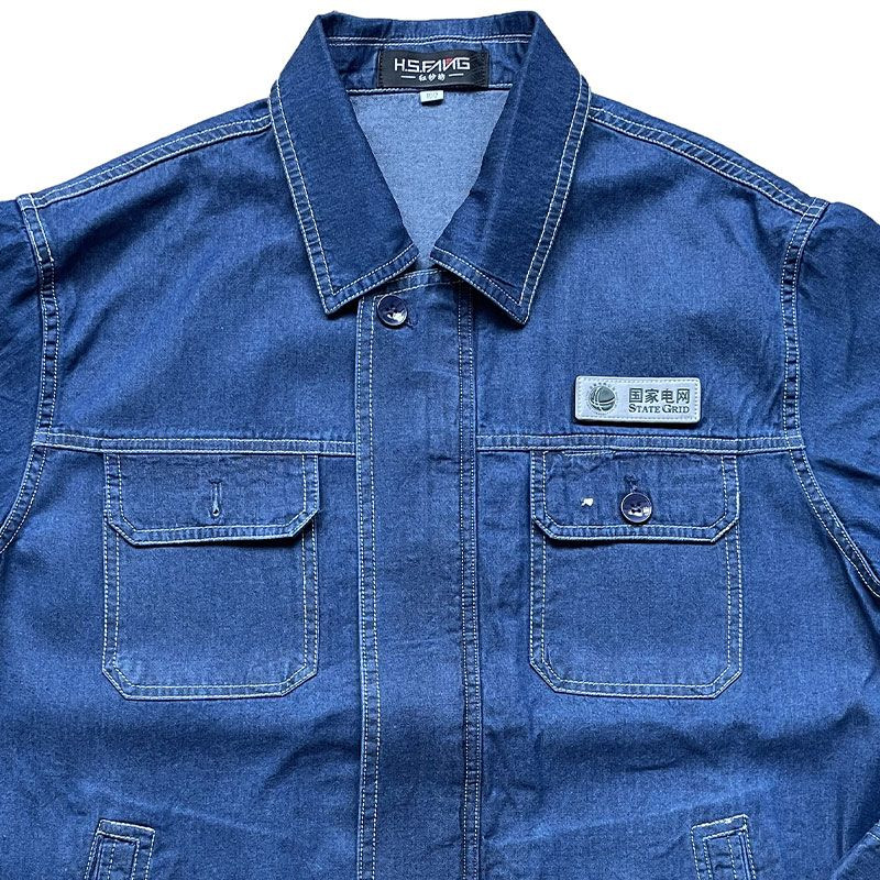 Buy Denim Work Clothes Fashion Jacket Style, Slim & Comfortable ...