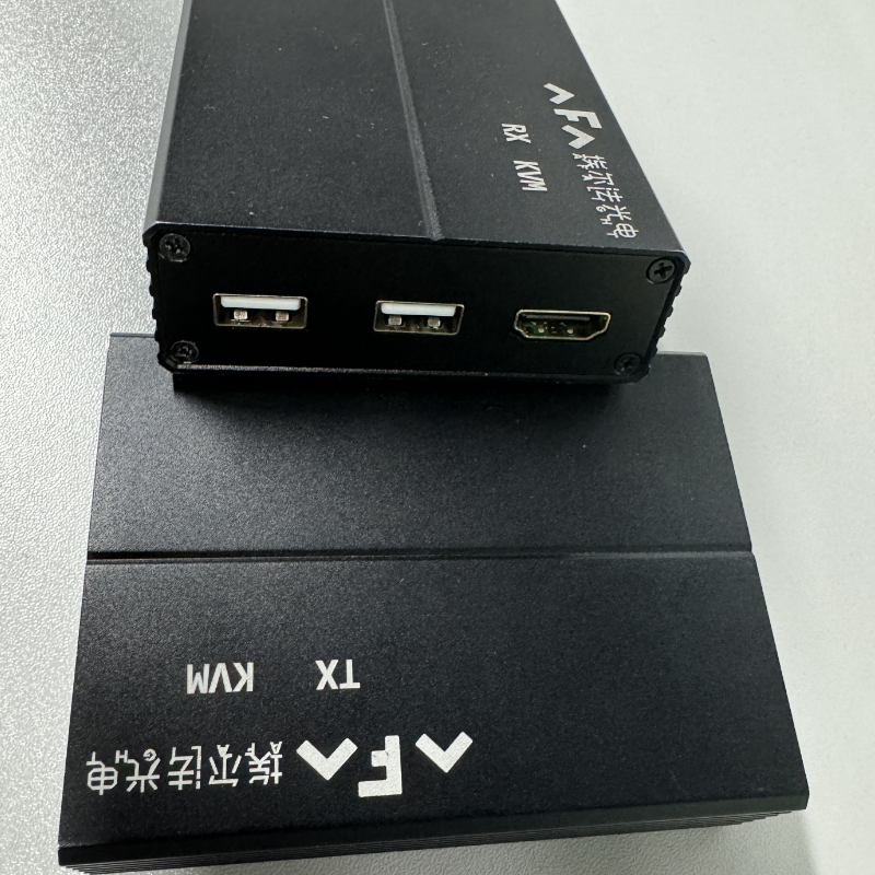 Buy 4k@60hz Hdmi2.0/1.4 Kvm Extender Over Fiber With Lc Connector Kvm ...