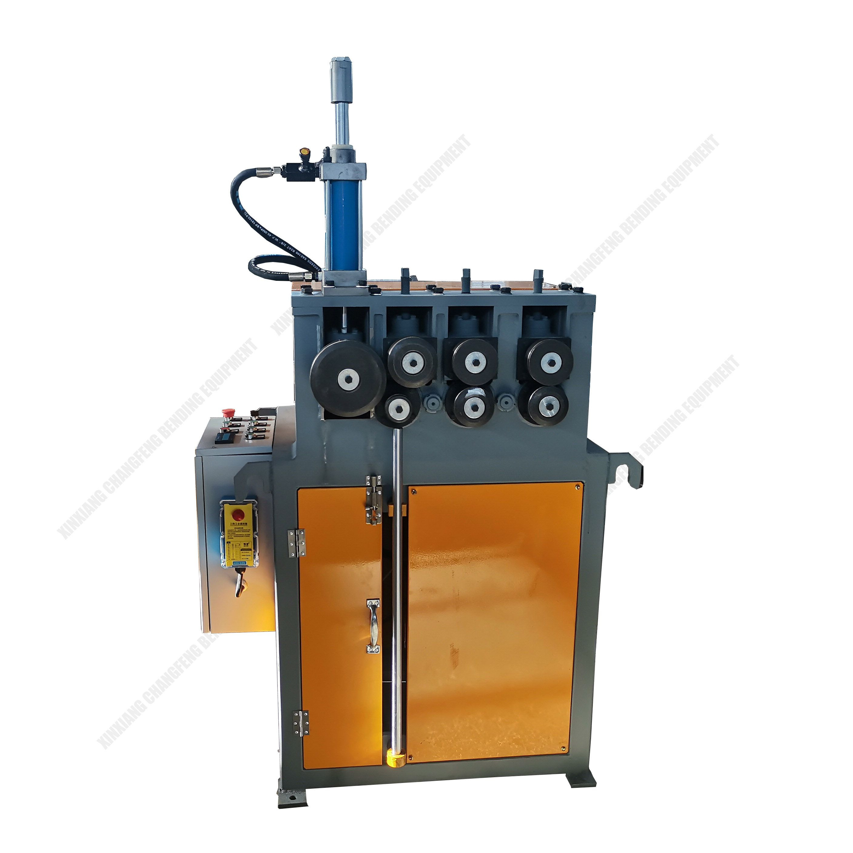 Buy High Quality 7-roll Small Square And Round Steel Pipetube Bender ...