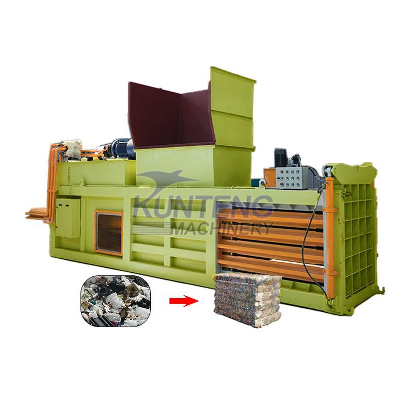 Buy Urban Plastic Waste Clothing Garbage Baler, Hydraulic Agricultural ...