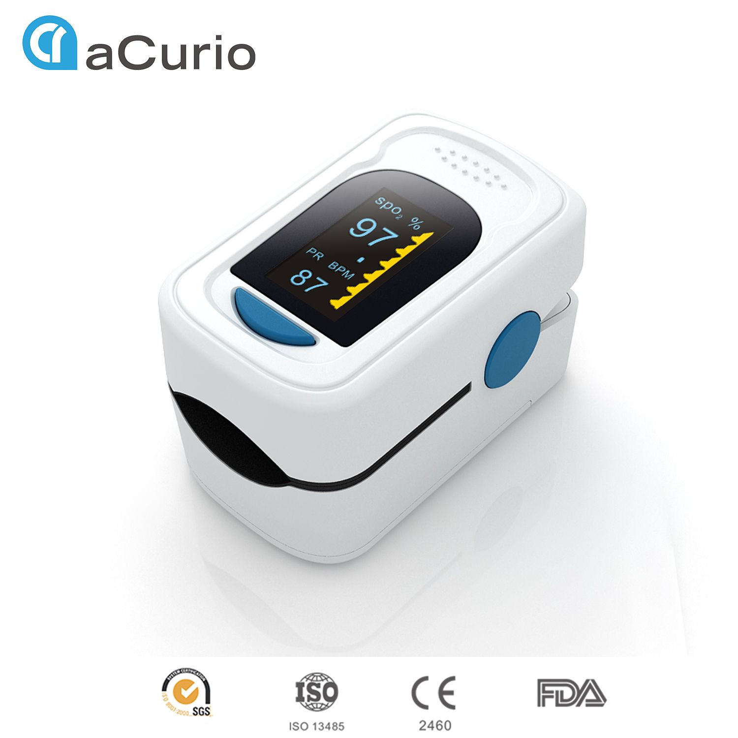 Buy Led /oled Fingertip Pulse Oximeter from Shenzhen Acurio Instruments ...