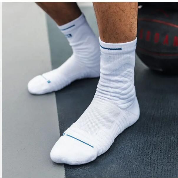 Buy Oem Basketball Socks Men Stockings Shock Absorption Non Slip Sports ...