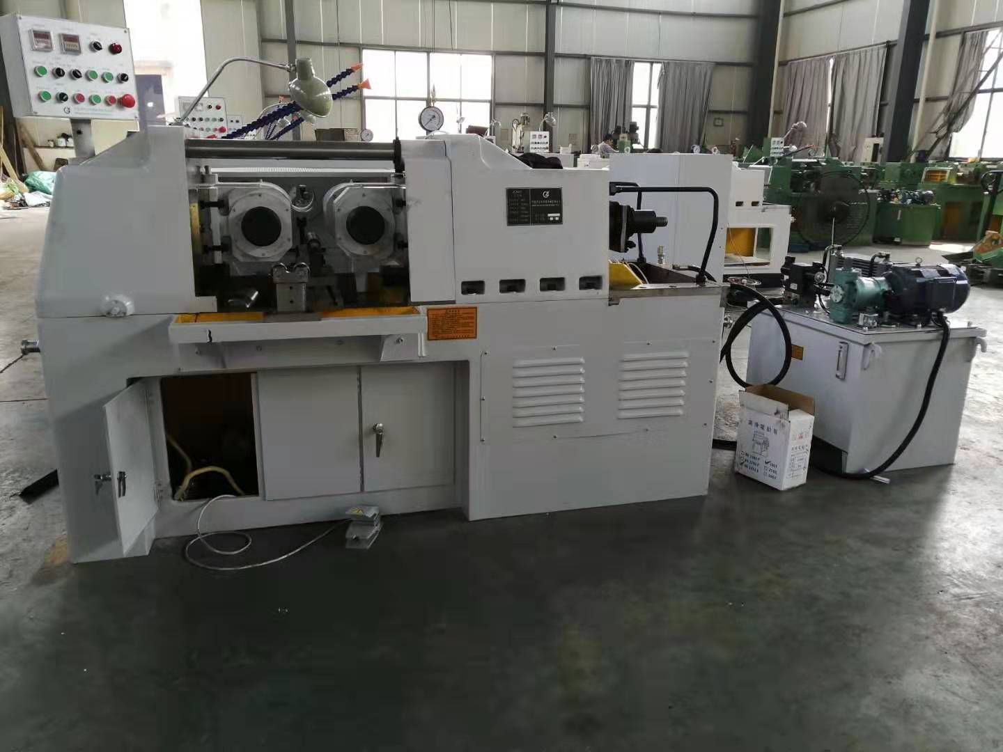 Buy Knurling Steel Rod Machining Thread Rolling Machine from Ningbo ...