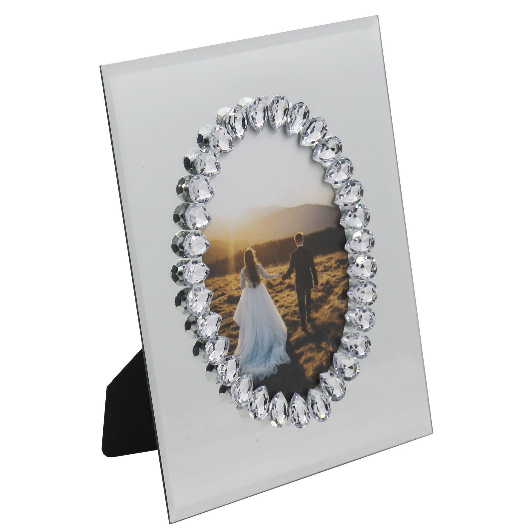 Buy Modern Glass Photo Frame Crystal Photo Frame,glamour Frame Desktop ...