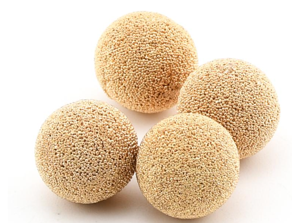 Buy 5um Porous Parts Sintered Copper Filter Disc Porous Bronze Filter ...