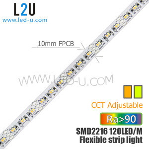 Buy 180 Leds Warm White+pure White Cct Flexible Strip Light, Smd2216 ...