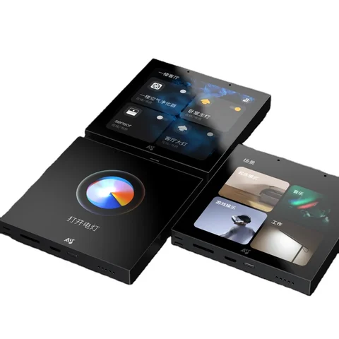 Buy 2024 New Tuya Switch Smart Home Wifi Zigbee Touch Panel Smart Life ...