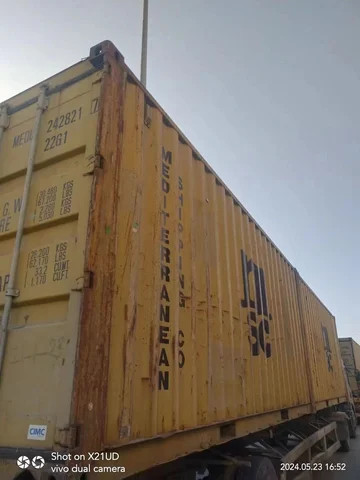 Buy 20ft Second-hand Shipping Container With Heavy Loading Capacity For ...