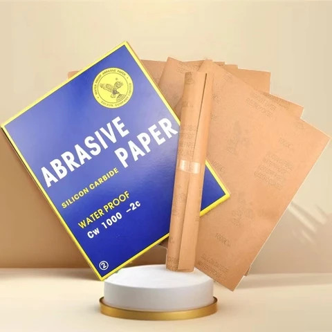 Buy 240 Grit Black Sanding Paper Sheets Waterproof Sand Paper Water ...