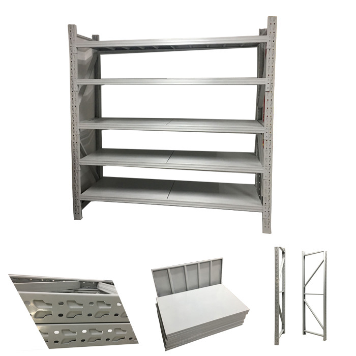 Buy 4 Tier Adjustable Shelf Boltless Multi-level Storage Metal Rack ...