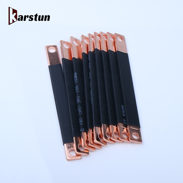 Buy 400a Flexible Flat Busbar Tinned Insulated Copper Bus Bar For ...
