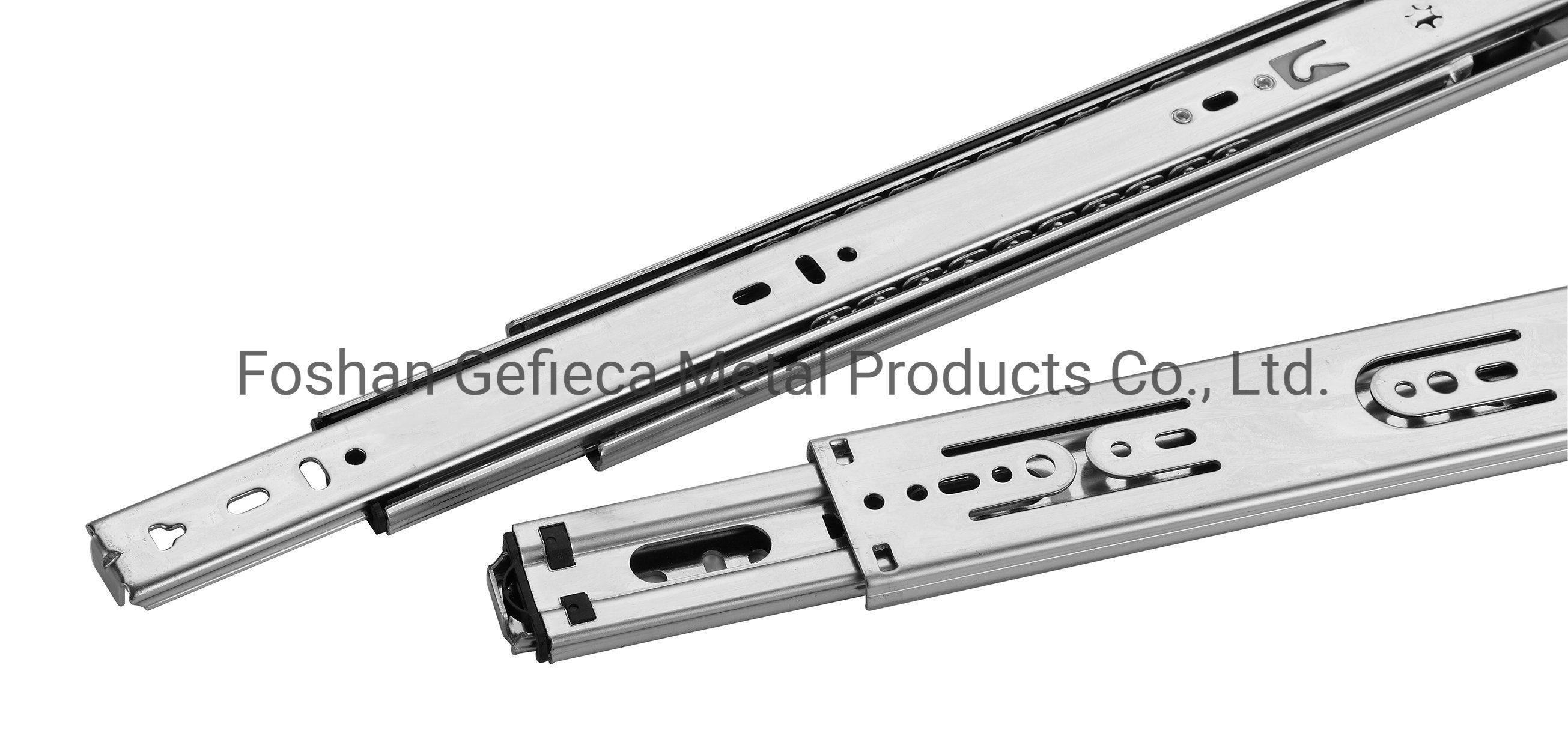 Buy 450mm Length Ball Bearing 45mm Width Soft Close Drawer Slide from ...