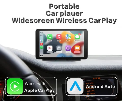 Buy 7 Inch Car Dvd Player Portable Wireless Carplay Android Navigation ...