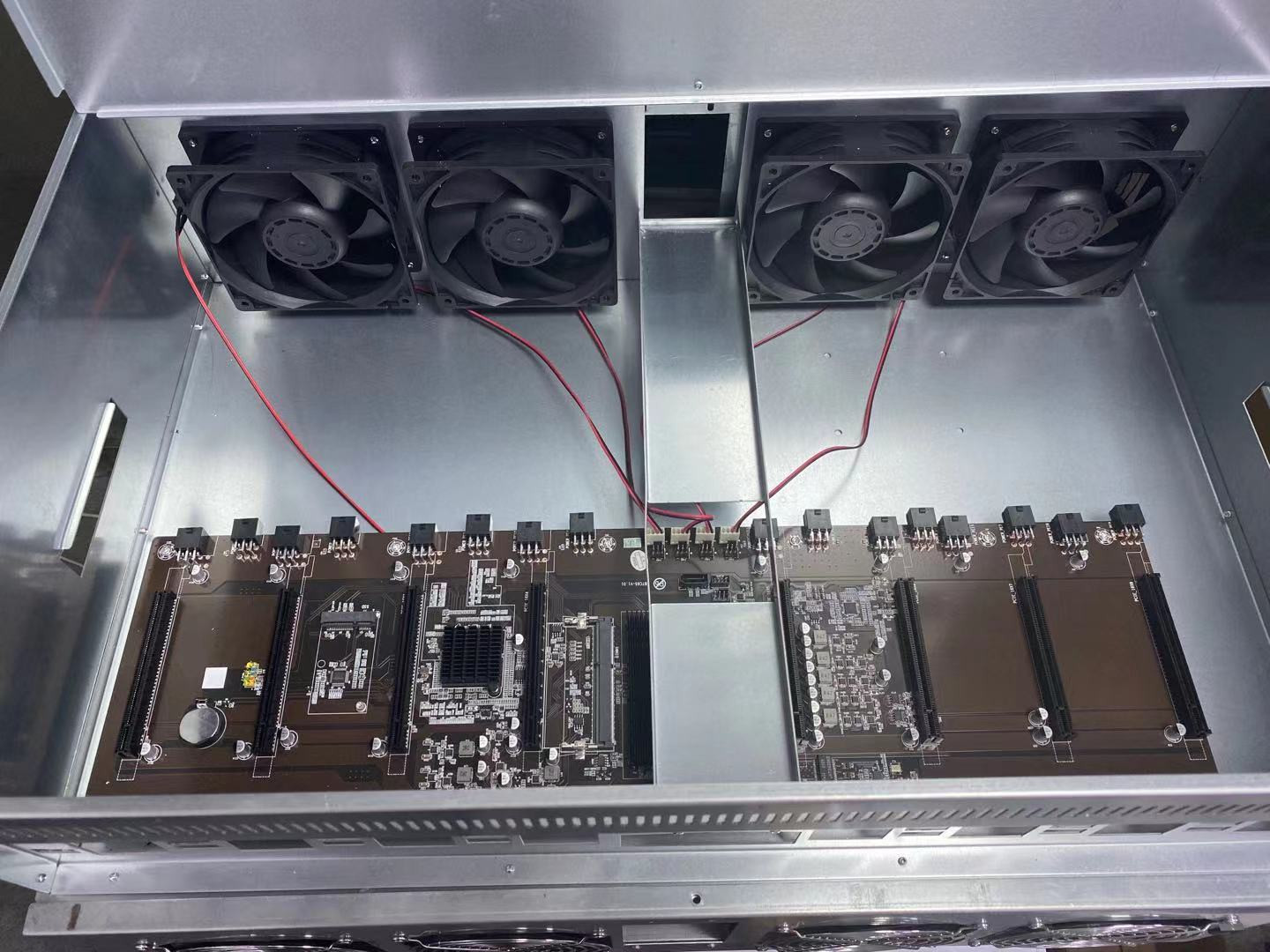 Buy 847 Full Set Rig Miner Case Rig 8gpu Miner Case 65mm Pcie Slot ...