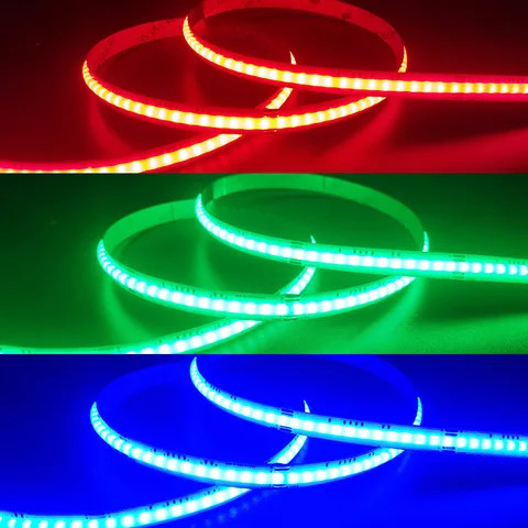 Buy A5000 450leds Rgb Cob 10mm Wide Led Strip Light from Shenzhen Aws ...