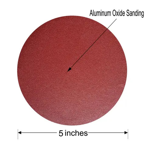 Buy Abrasive Tools 5 Inch Aluminum Oxide Sanding Discs Sand Paper ...