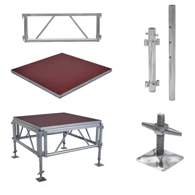 Buy Adjustable Height Aluminum Assemble Stage Platform Dance Stage For ...