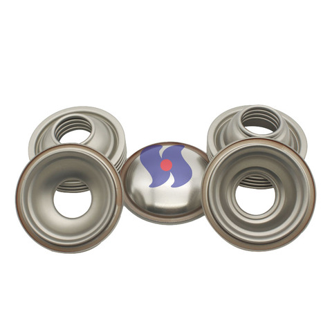 Buy Aerosol Can Top And Bottom, Aerosol Can Cone And Dome Tinplate ...