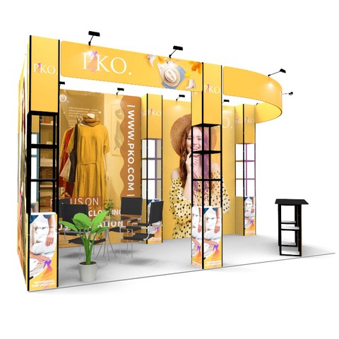Buy Aluminum Advertising Exhibition Display Easily Carry Indoor 10 X 10 ...
