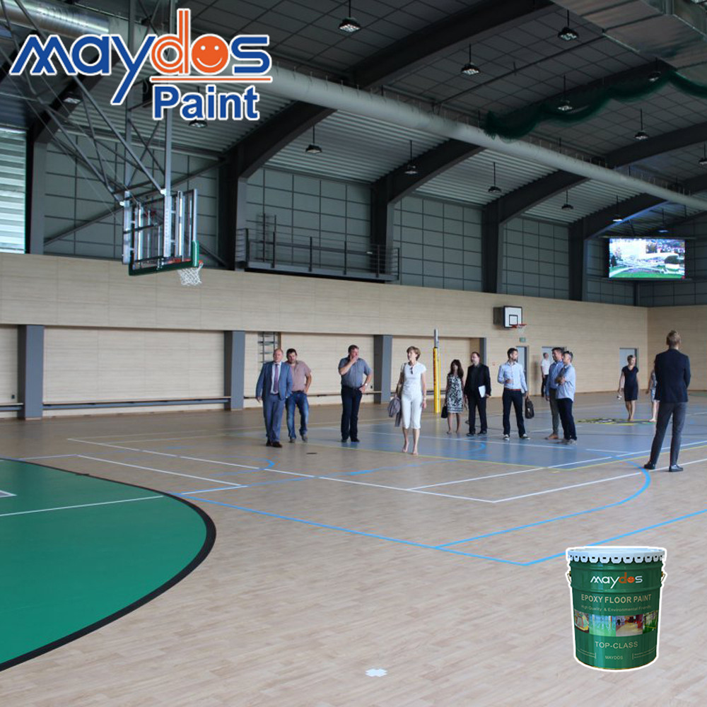 Buy Anti Chemical Epoxy Liquid Rubber Flooring Paint Cement Floor ...