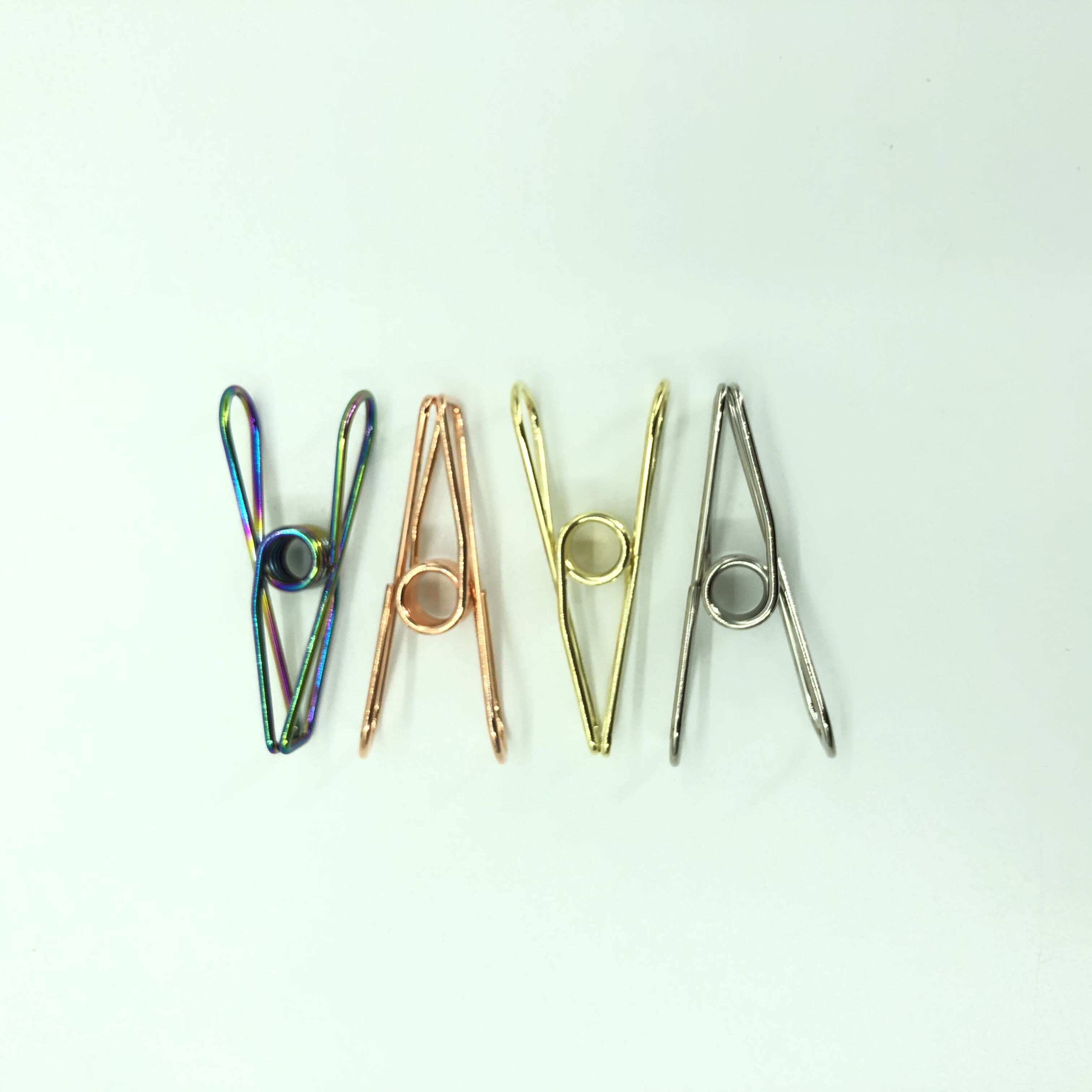 Buy Assorted Colors Charming Wire Binder Clips from Ningbo Zhuoyuan ...