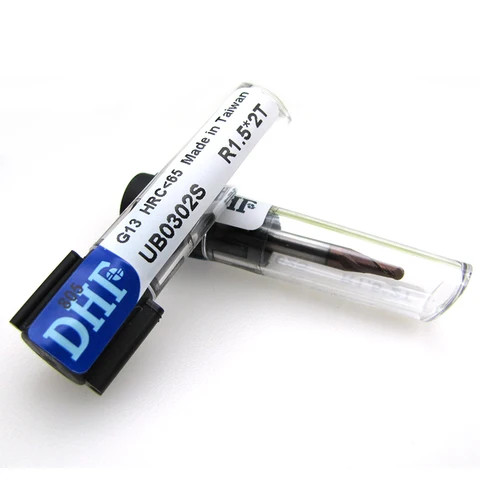 Buy Ball Nose Two Flutes Spiral Tungsten Carbide Steel Drill Bit Cnc ...